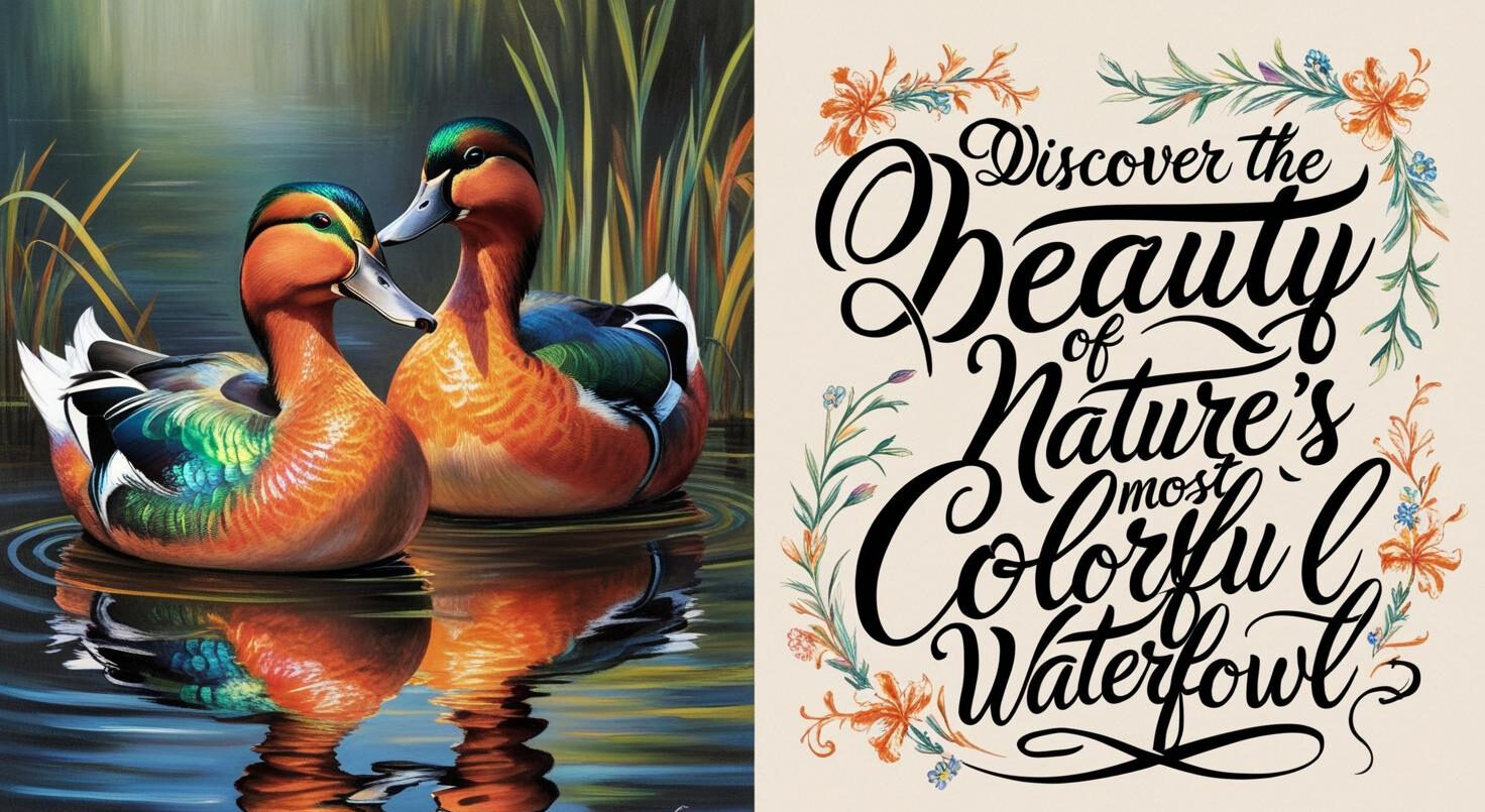 Mandarin Ducks For Sale - Family Ducks Farms_U.S.A